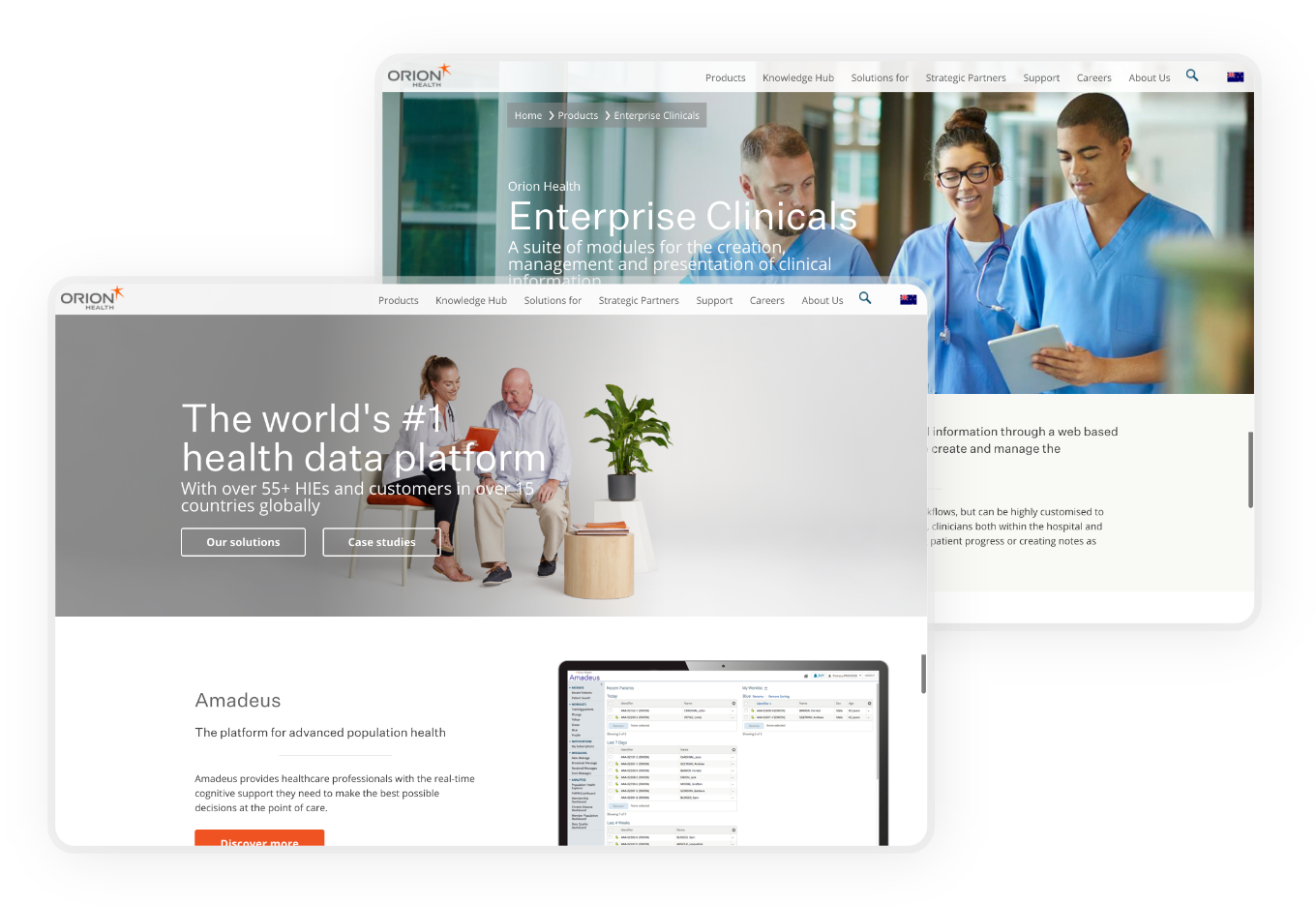 Orion Health's revolutionary patient monitoring platform - Entelect